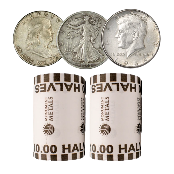 half dollar rolls amount